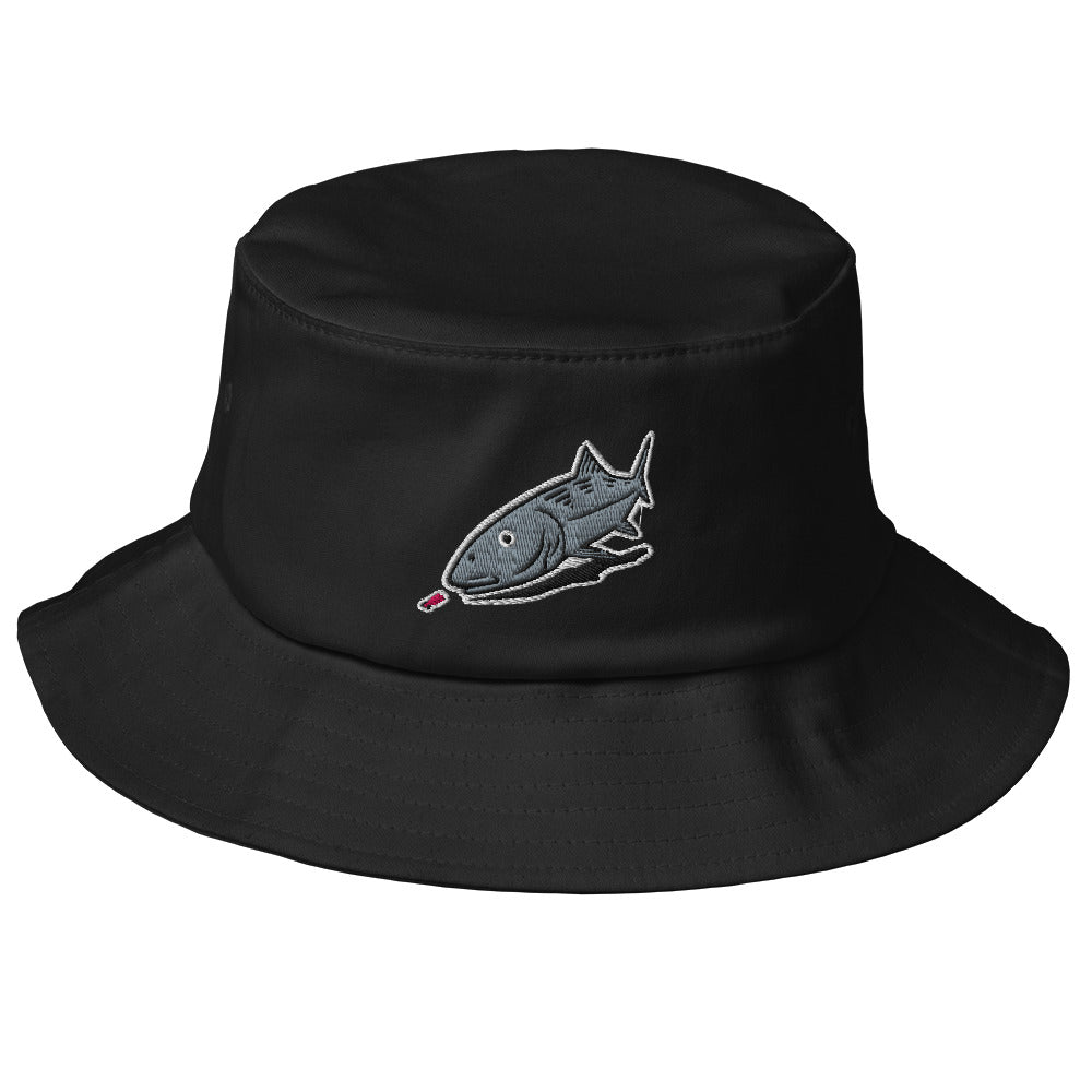 Bucket Hat with Bonefish Embroidery – Sport Fishing Art
