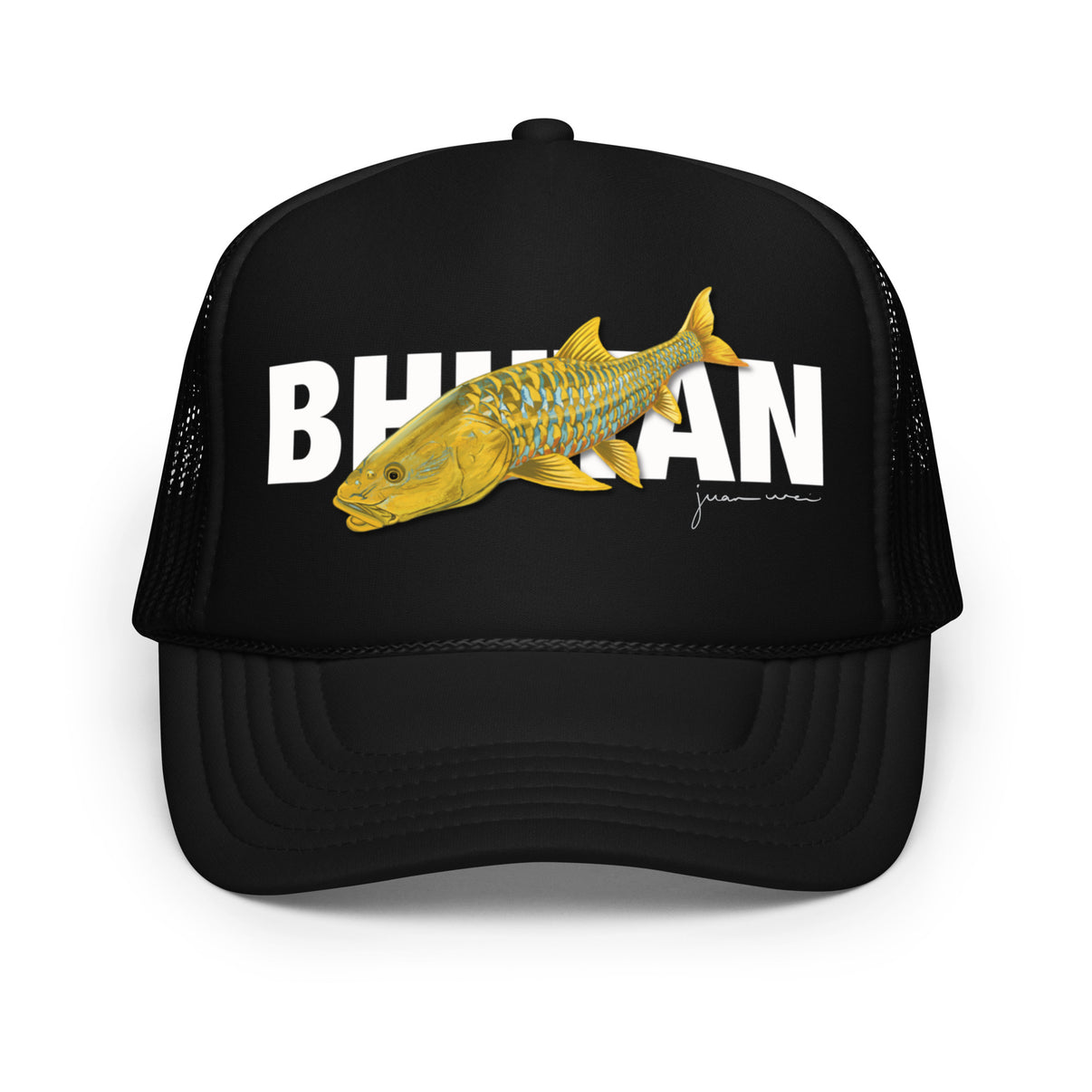 Bhutan Golden Mahseer Hat – Sport Fishing Art